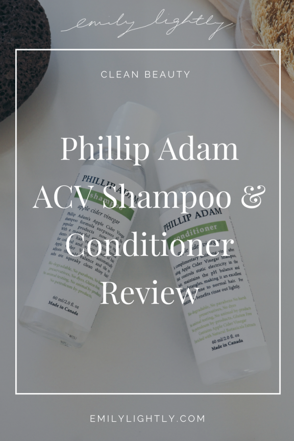 Clean Beauty: Phillip Adam Shampoo Review - Emily Lightly