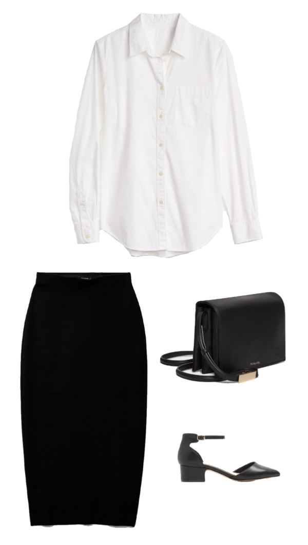 How to Style a Classic Button-Up Shirt (+ Outfit Ideas) - Emily Lightly