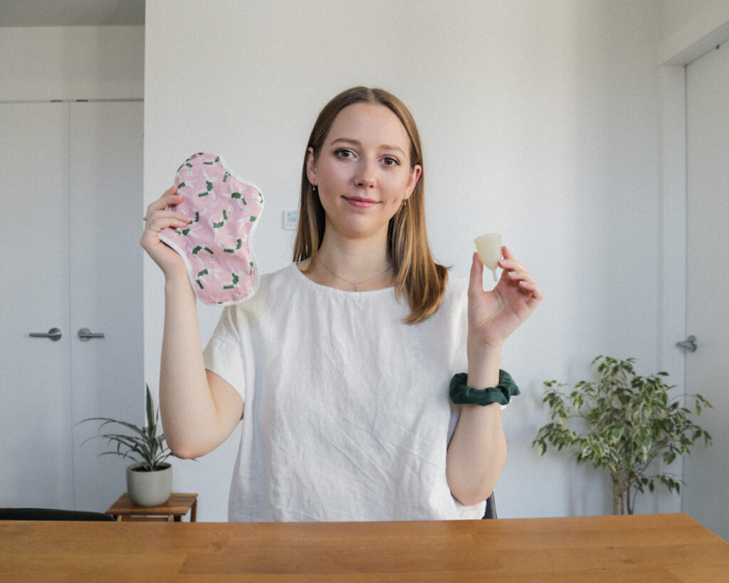 My Zero Waste Period Routine + Products I Use - Emily Lightly