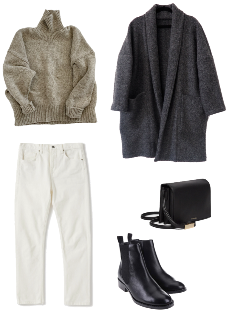 A Basic Winter Capsule Wardrobe - 24 Essential Pieces - Emily Lightly