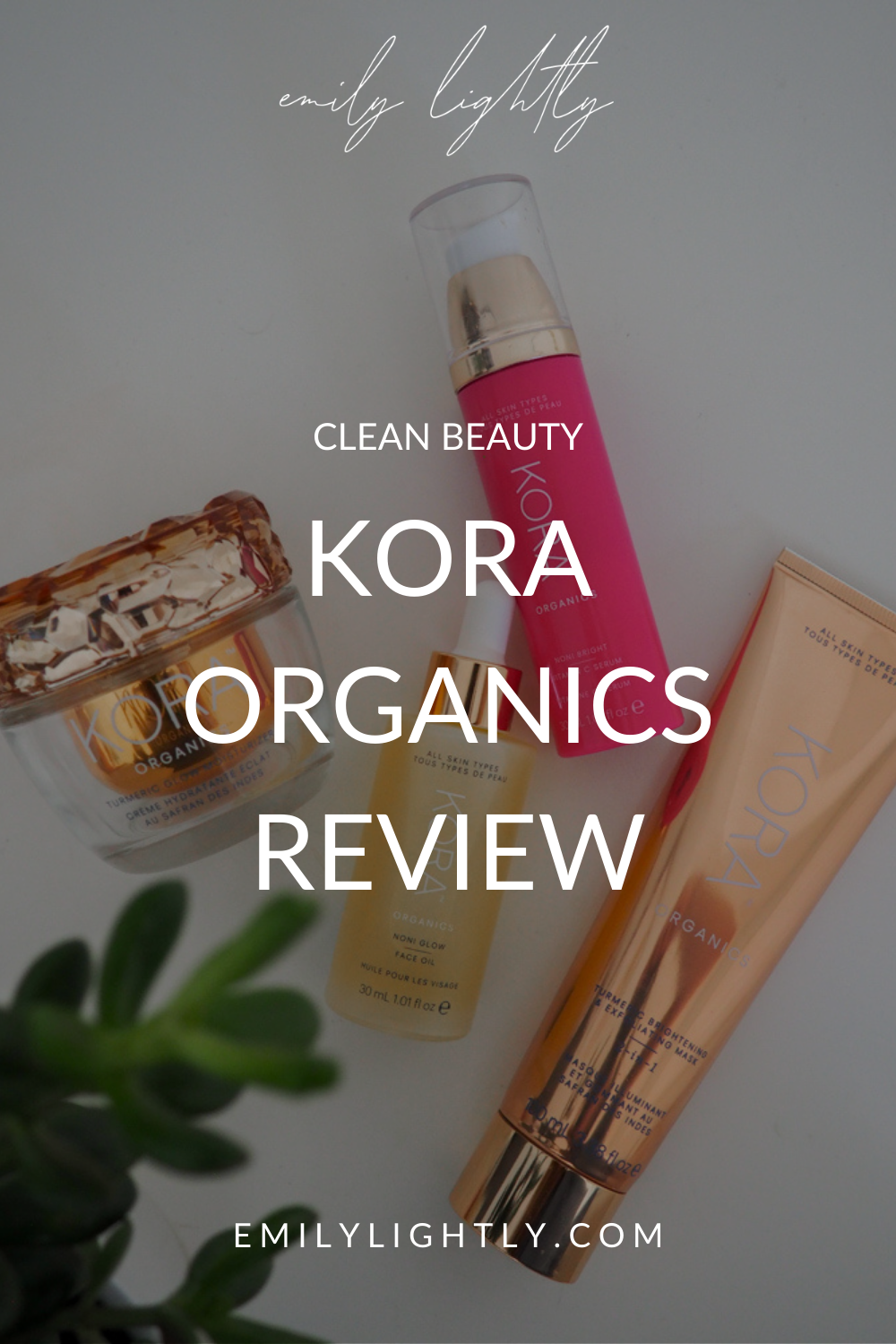 Clean Beauty Review: Kora Organics - Emily Lightly