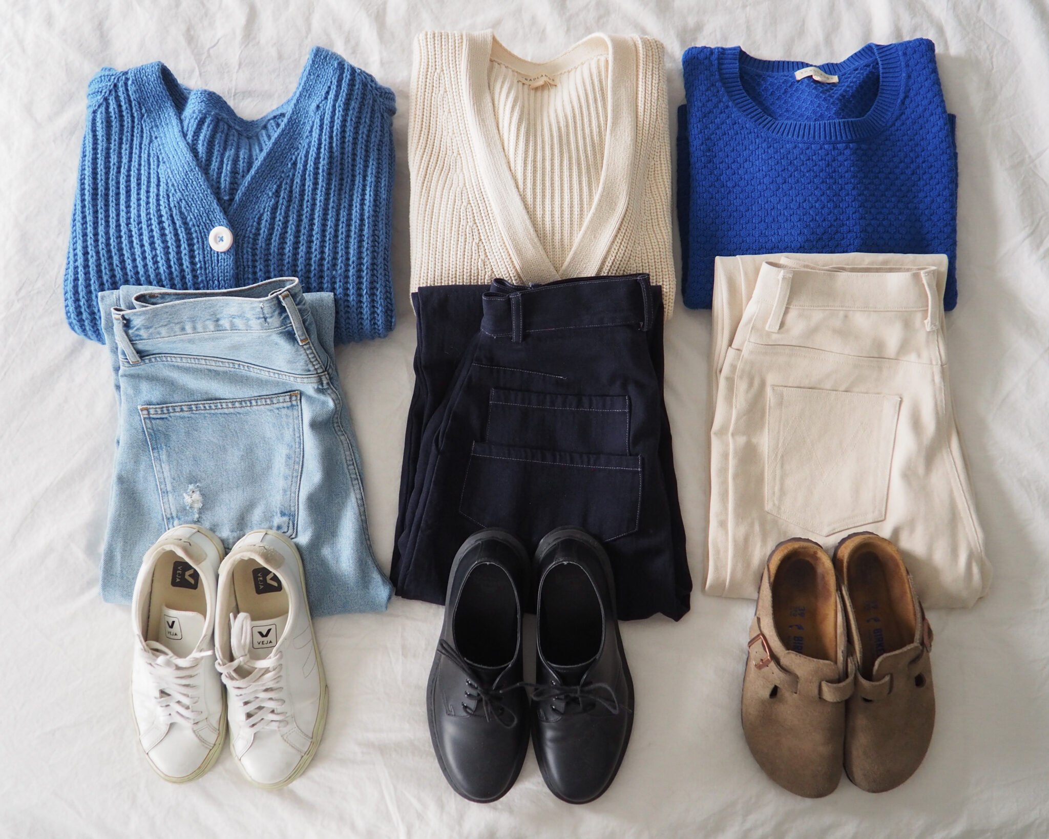 A Simple & Minimal Capsule Wardrobe for Spring - Emily Lightly