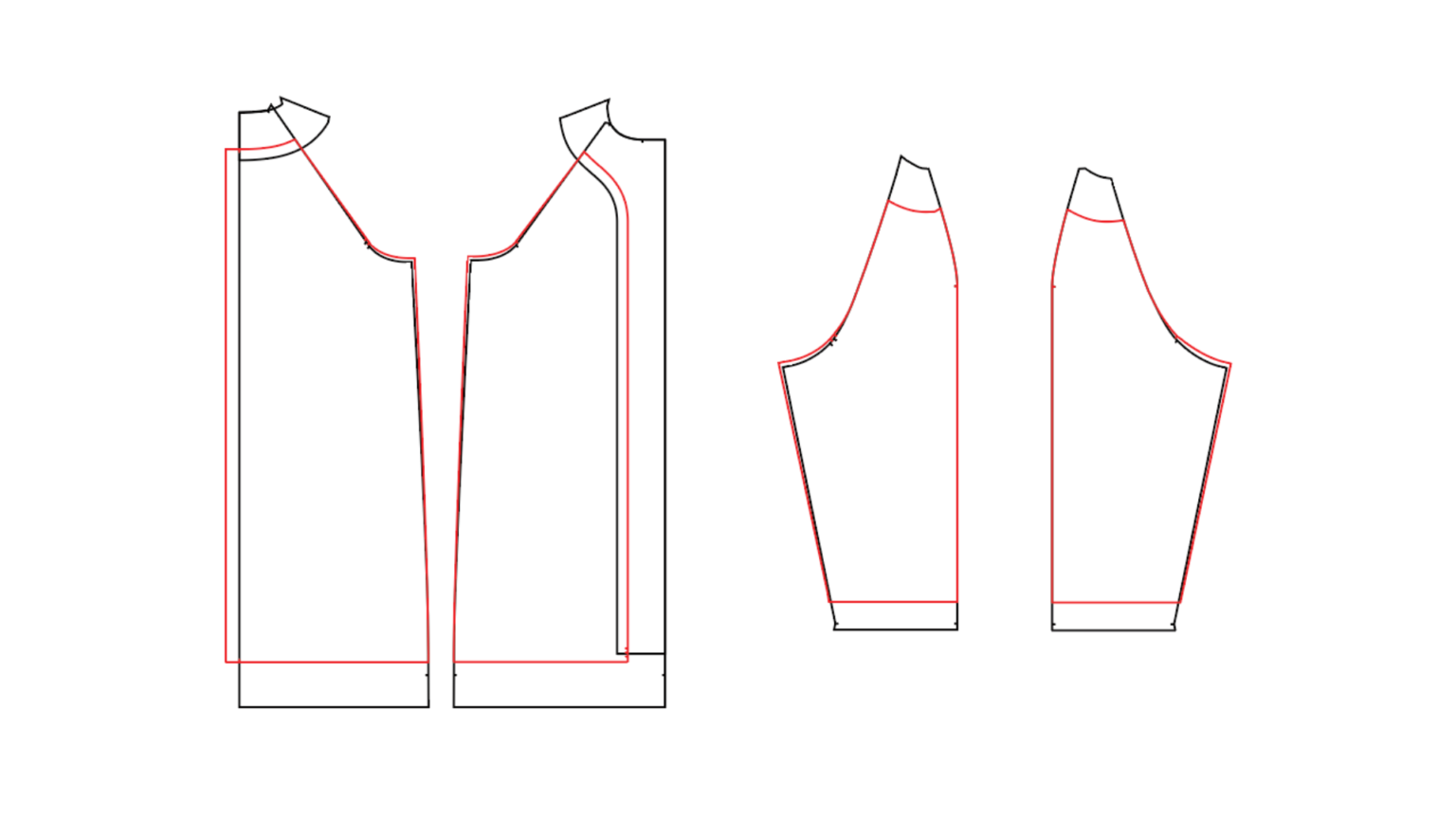 Adding a Lining to the Marzipan Maker's Coat - Emily Lightly